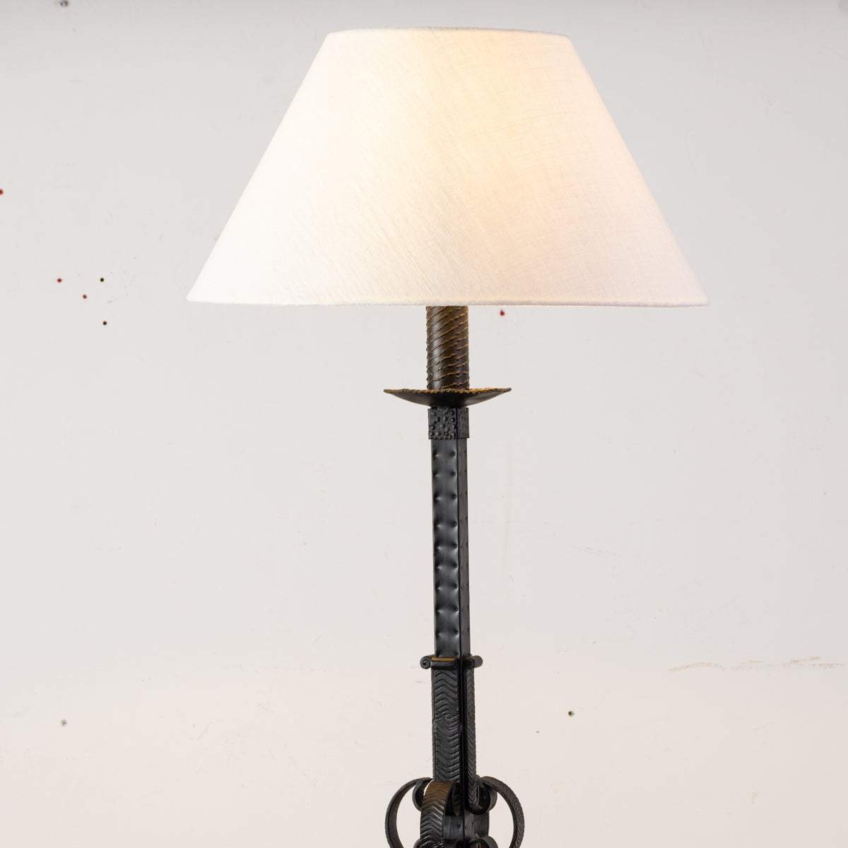 Mid 20th Century French Wrought Iron Standard Lamp – The Vault Sydney