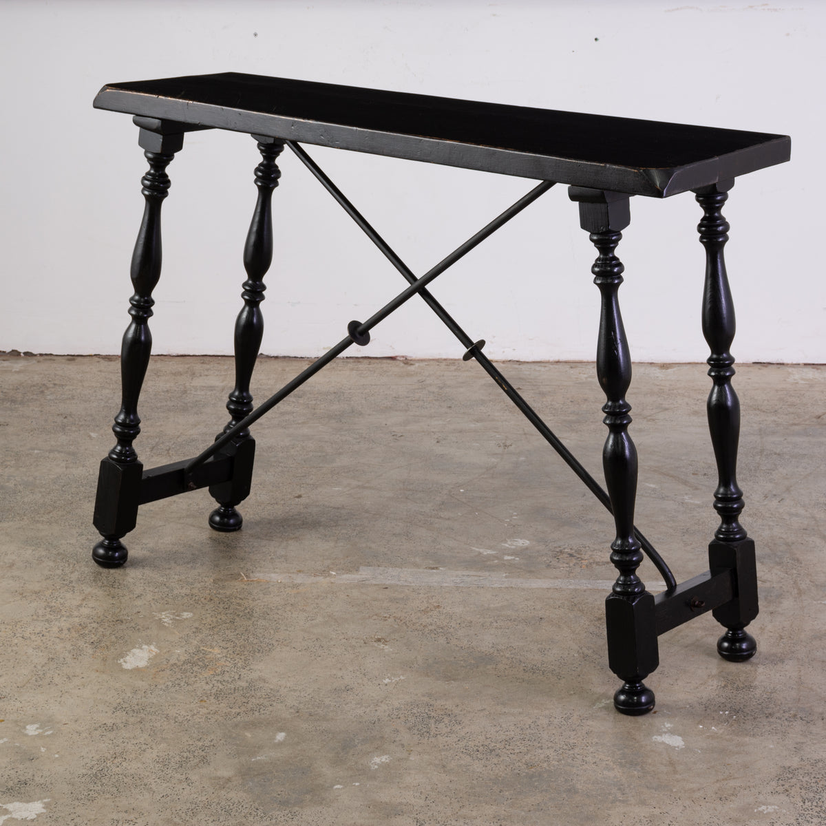 Ebonised Spanish Console Table – The Vault Sydney