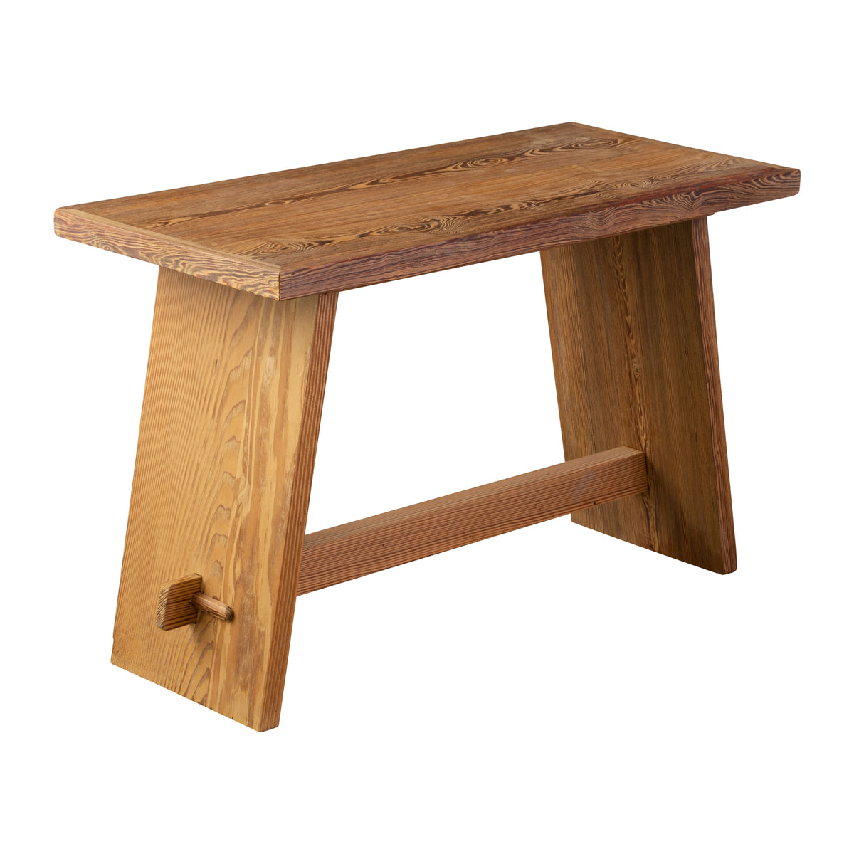 Sandblasted Pitch Pine Side Table/Stool – The Vault Sydney