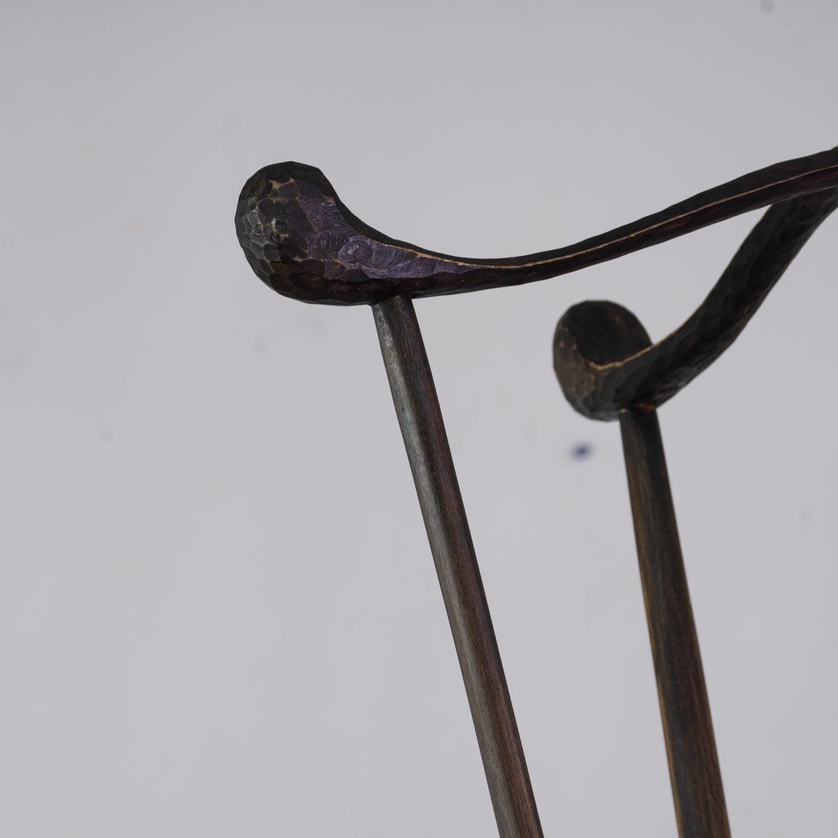 1940 Wooden Coat Rack in a hammered Faux Bronze Finish – The Vault Sydney