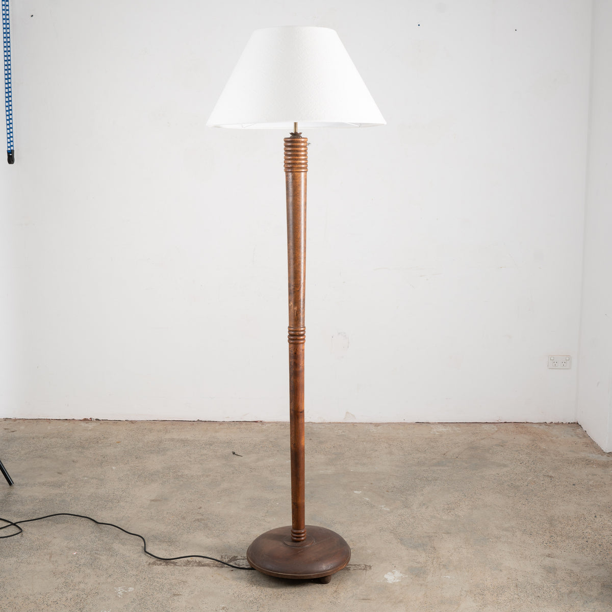 A 1940s Oak Floor Lamp in the manner of Charles Dudouyt – The Vault Sydney