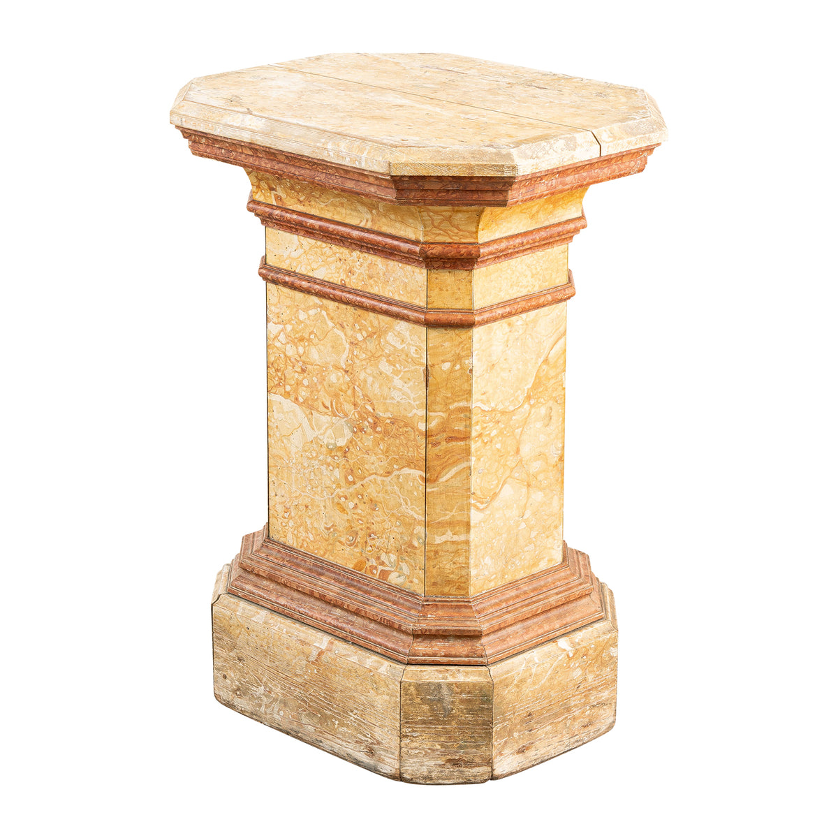 A 19th Century Painted Display Column in Faux Marble Finish – The Vault ...