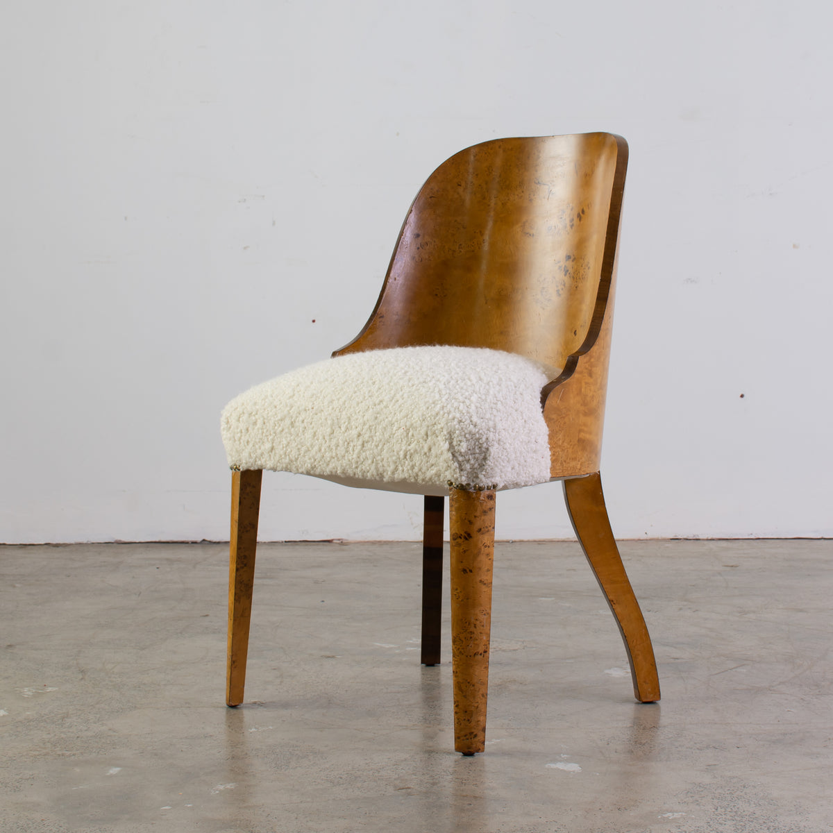 Pair of Art Deco Birch Chairs – The Vault Sydney