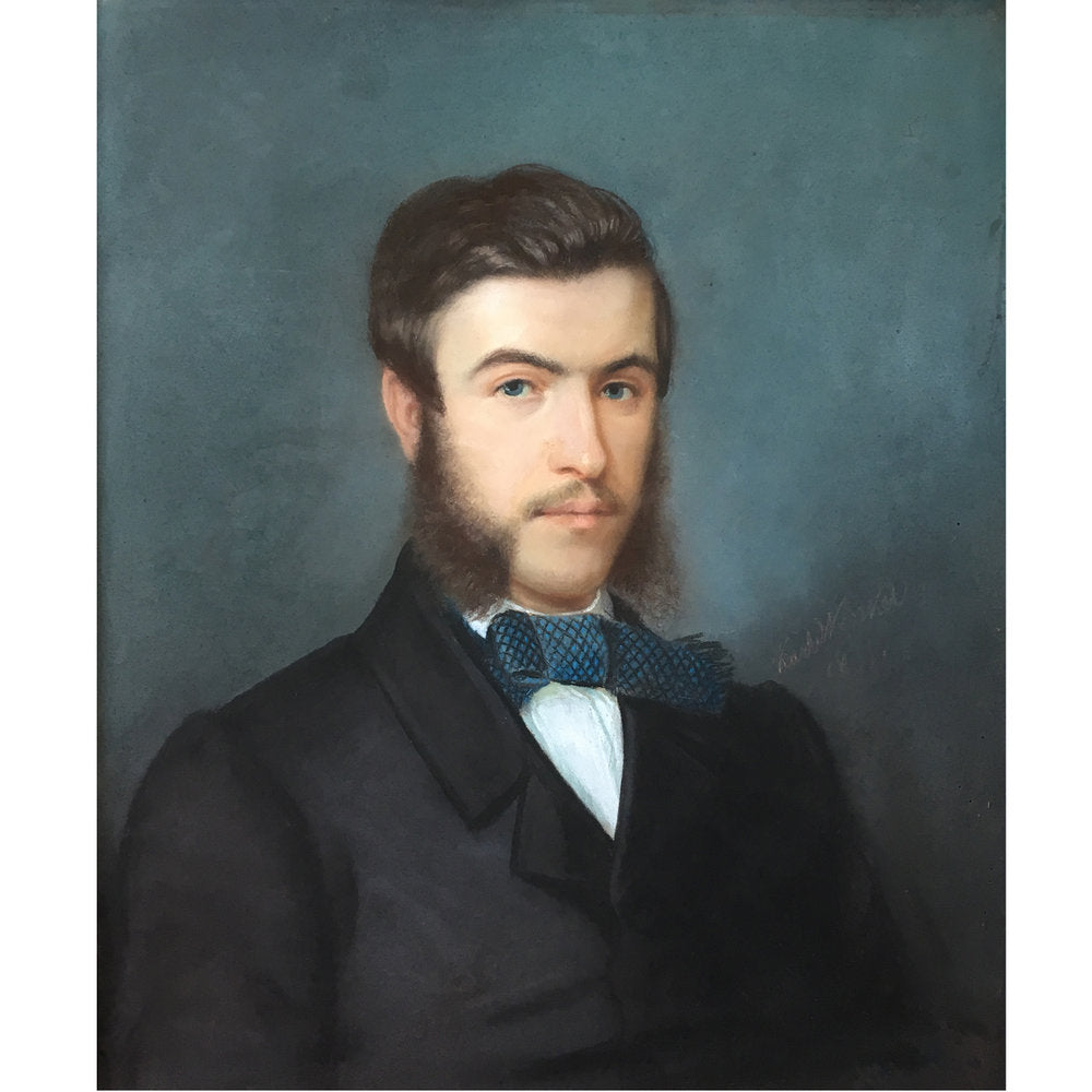 A portrait of a young man by Karl Wenzel – The Vault Sydney