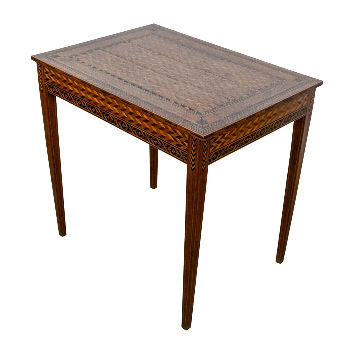 A 19th Century Herringbone Inlaid Side Table – The Vault Sydney