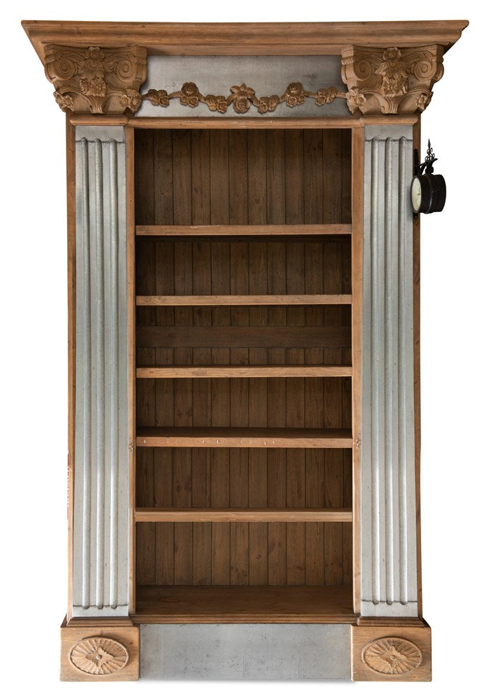 Neo-Classical Pine Bookcase – The Vault Sydney
