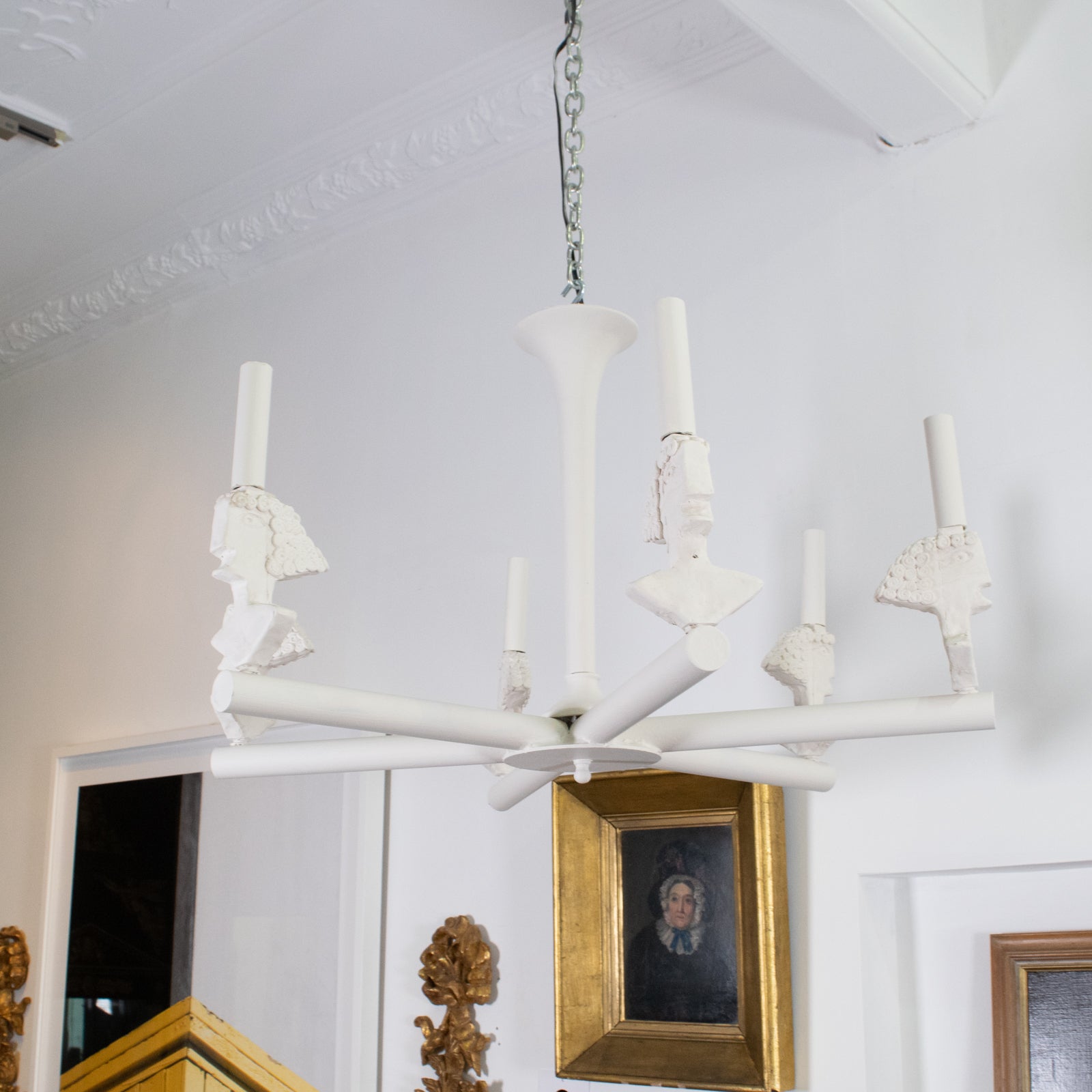 1940s Style 6 Light "Picasso" Chandelier – The Vault Sydney