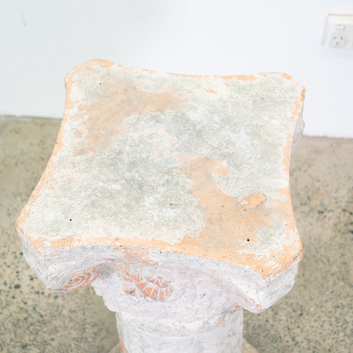 French Terracotta Plinth in Corinthian style – The Vault Sydney